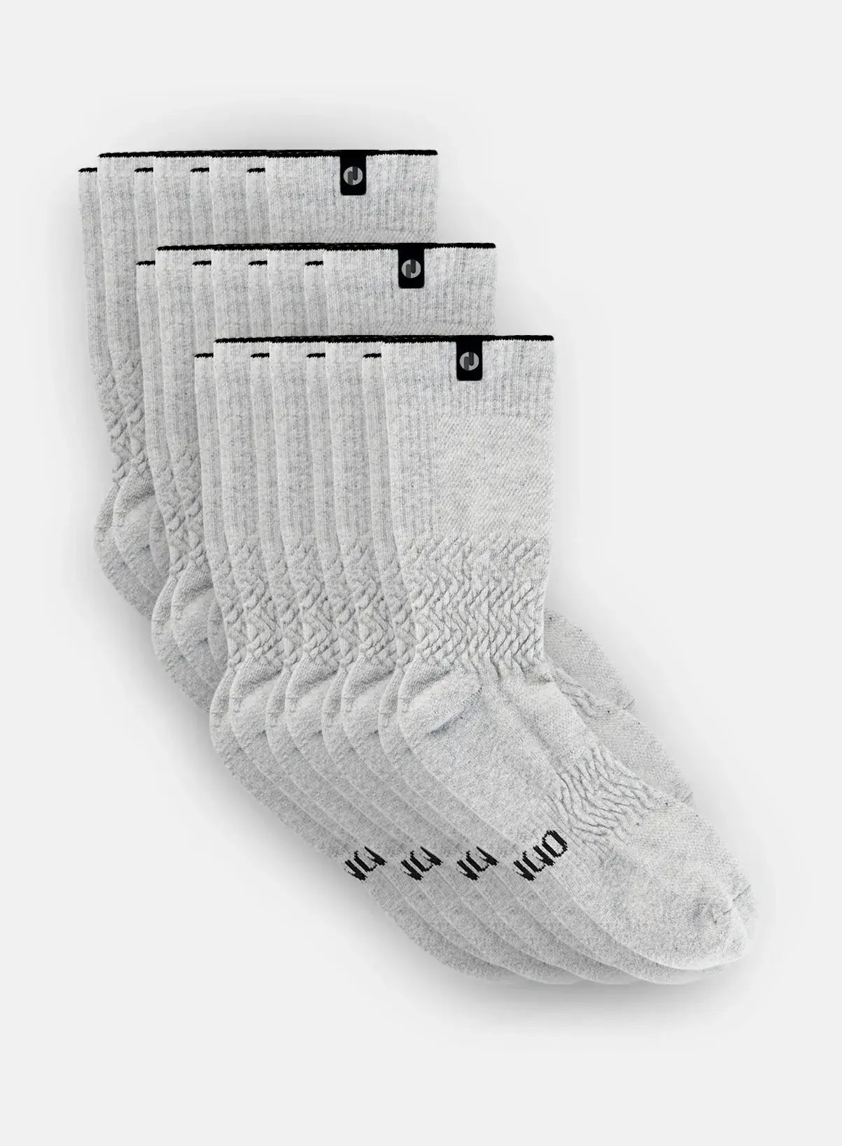 Contour Compression Crew Socks | 12-Pack